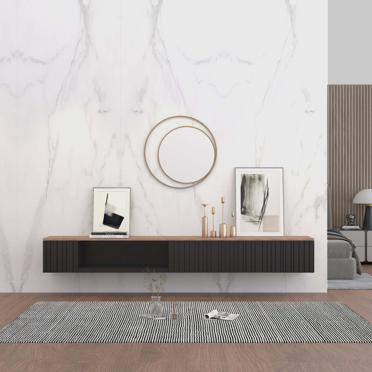 Floating TV Unit | Floating Entertainment Unit | Wall Mounted TV Unit