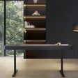 Liam Electric Sit Stand Desk | Black or Dark Walnut | 140/160/180cm