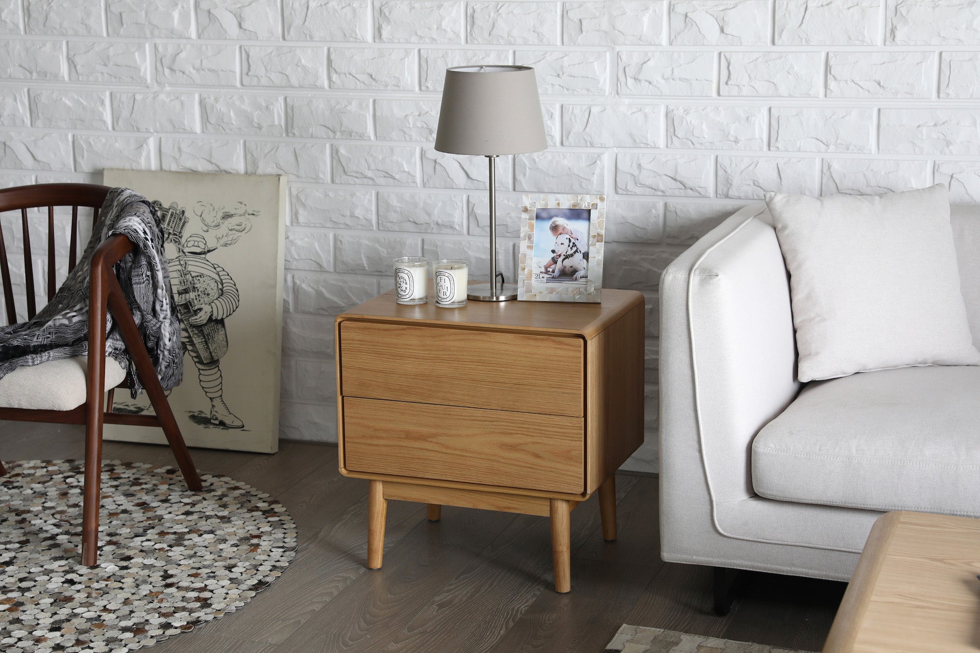 Zara Bedside Table | JW FURNITURE